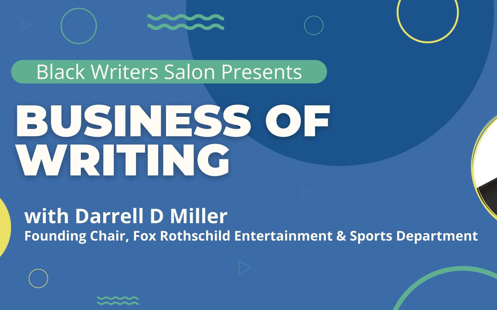 Black Writers Salon presents: Business of Writing | Writers Guild of ...