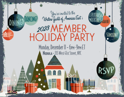 Annual Member Holiday Party | Writers Guild of America East