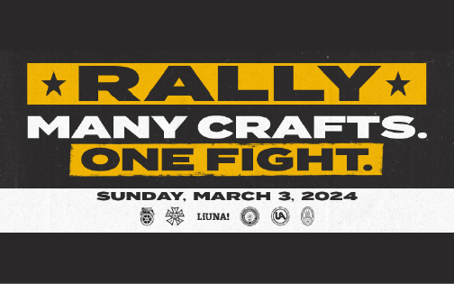 ‘Many Crafts, One Fight’ Rally to Kick off Crew Unions' Negotiations ...