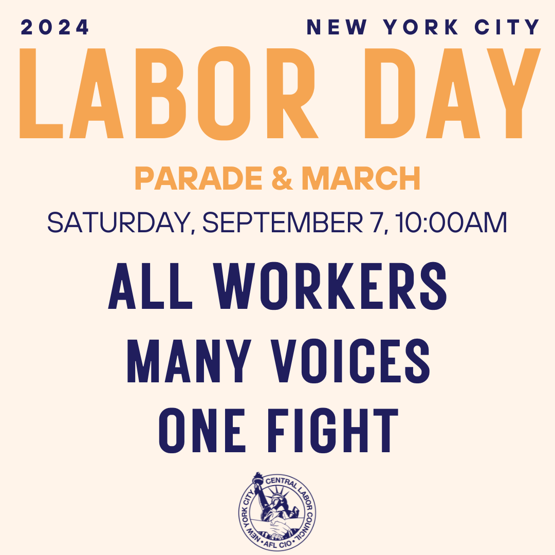NYC Labor Day Parade and March | Writers Guild of America East