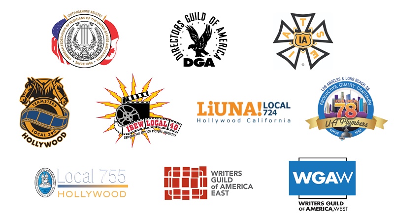 AFM, DGA, IATSE, Teamsters & the Hollywood Basic Crafts, WGAE and WGAW ...