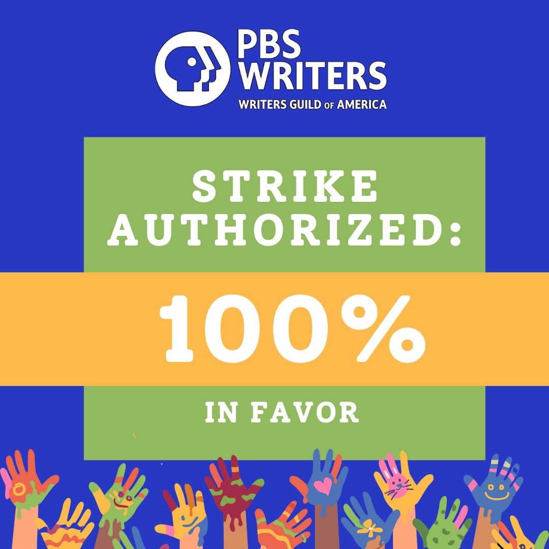 PBS Writers Authorize Strike | Press Room